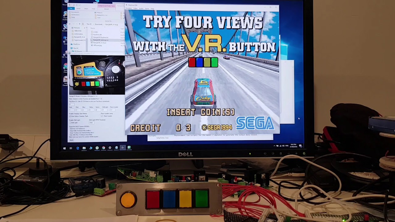 VR Buttons and ramjet light demo - YouTube
