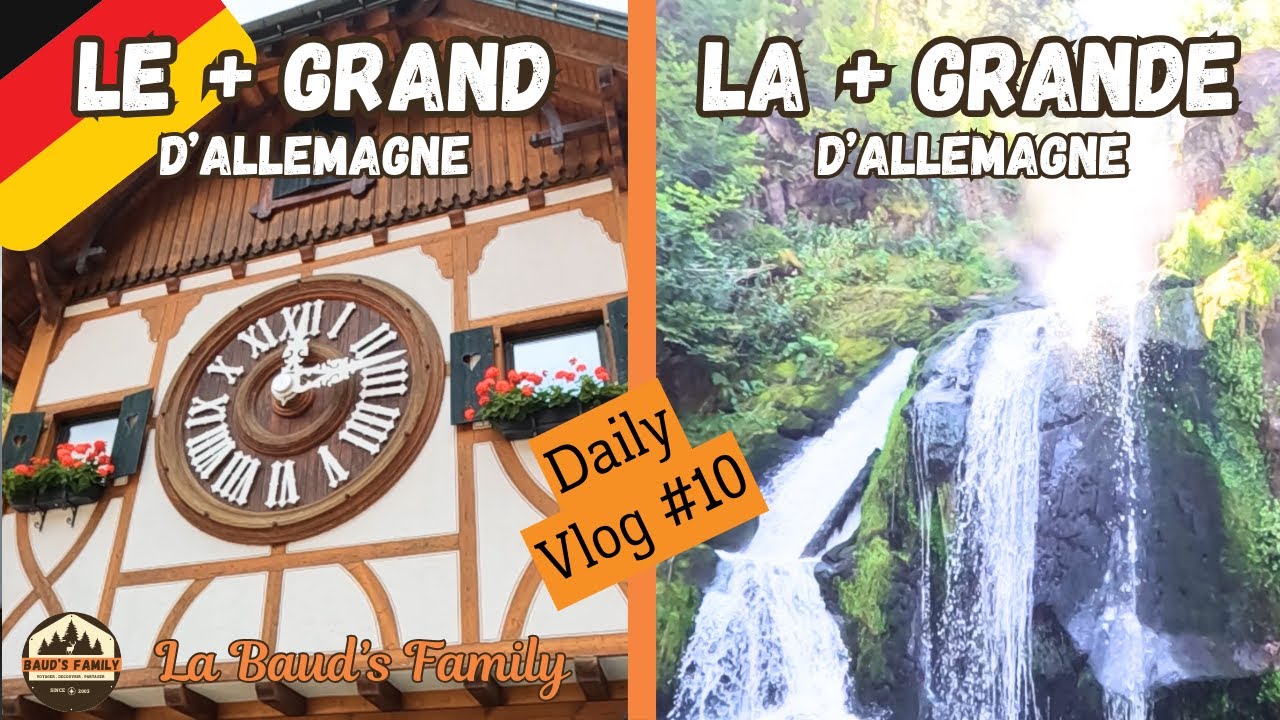 #25 - En CAMPING-CAR en FORET NOIRE on voit tout en GRAND ! COUCOU et ...