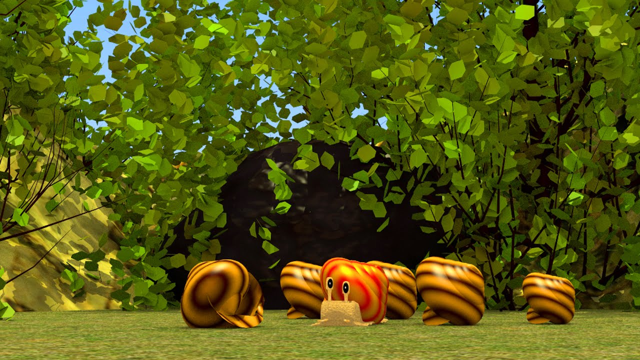 short animation (HD) - cheeky speedy snail - YouTube