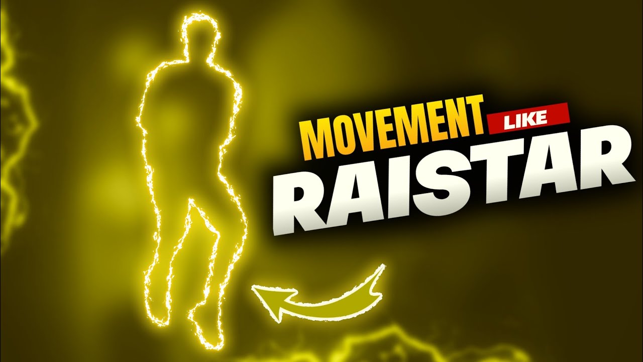 RAISTAR SECRET🤐 TRICK | INCREASE YOUR MOVEMENT SPEED || MOVEMENT LIKE ...