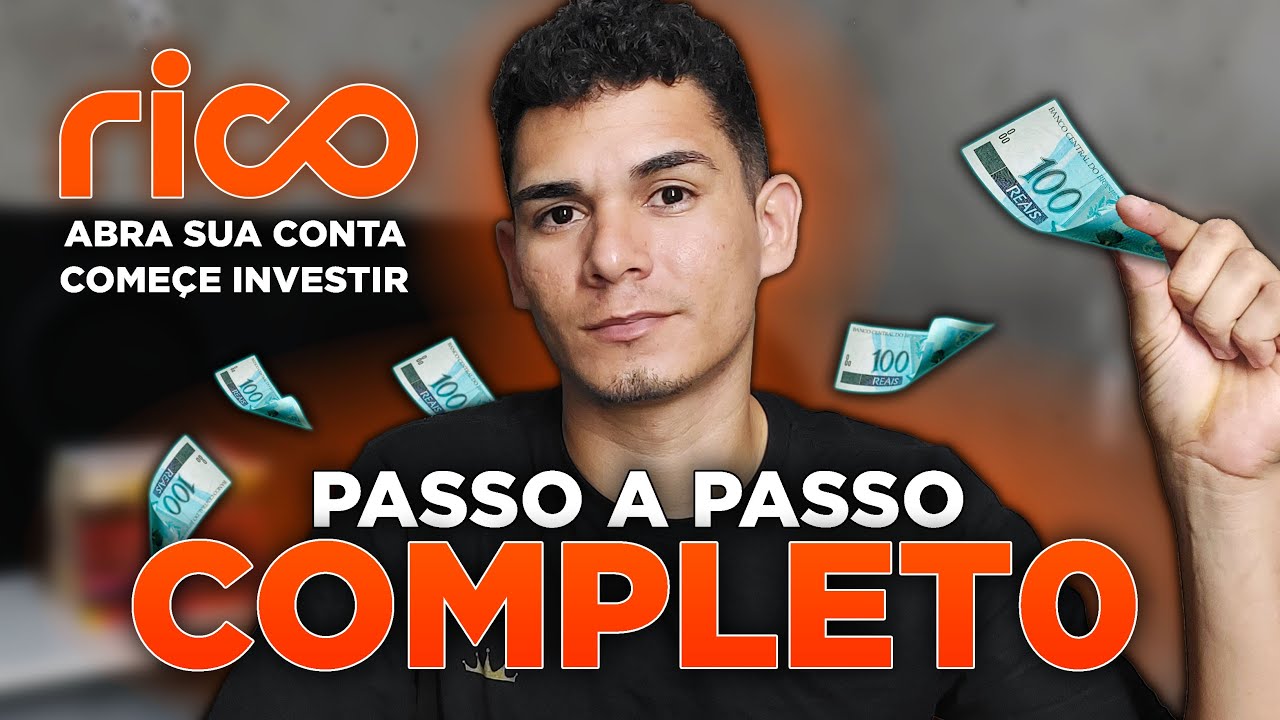 COMO ABRIR SUA CONTA NA CORRETORA RICO NA PRATICA E COMO COMEÇAR SEUS ...