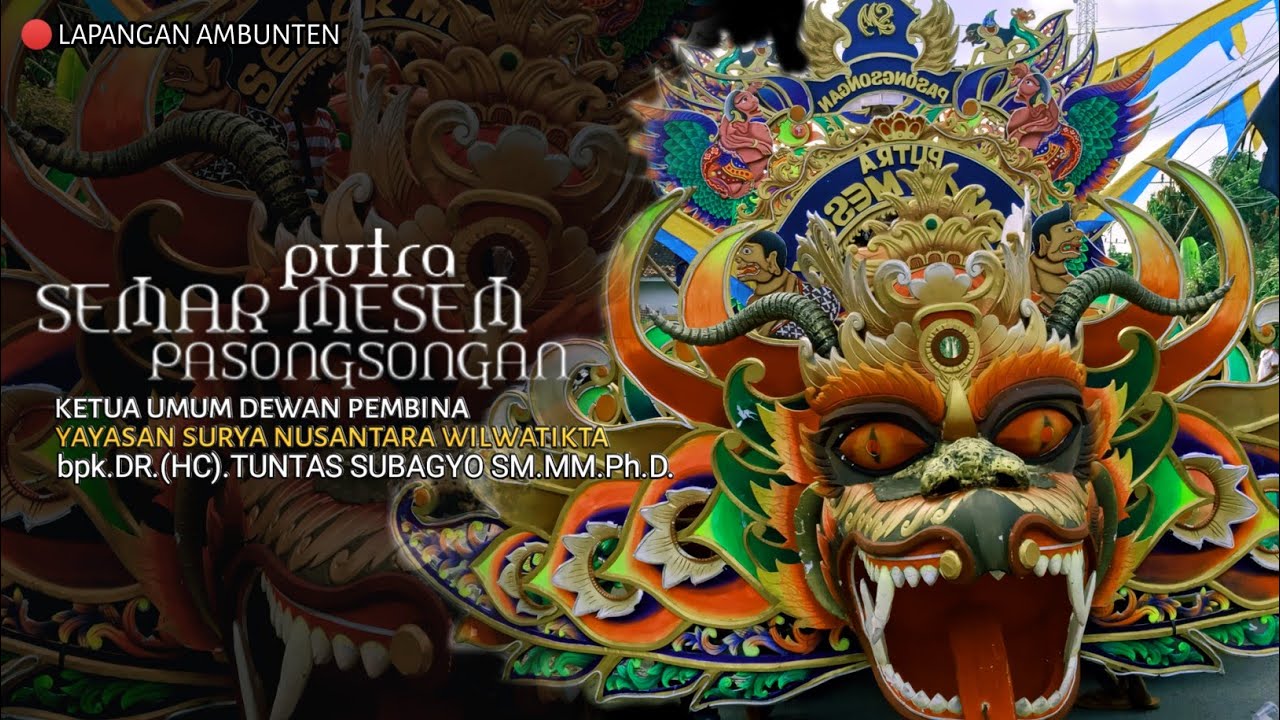 PUTRA SEMAR MESEM - ACARA KETUA UMUM DEWAN PEMBINA - GEDUNG YUBI - YouTube