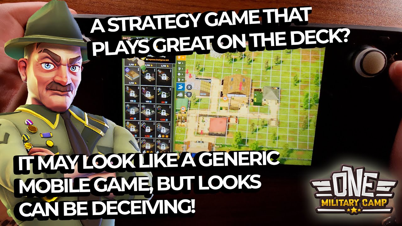 One Military Camp - A Great Base Management Strategy game with great ...