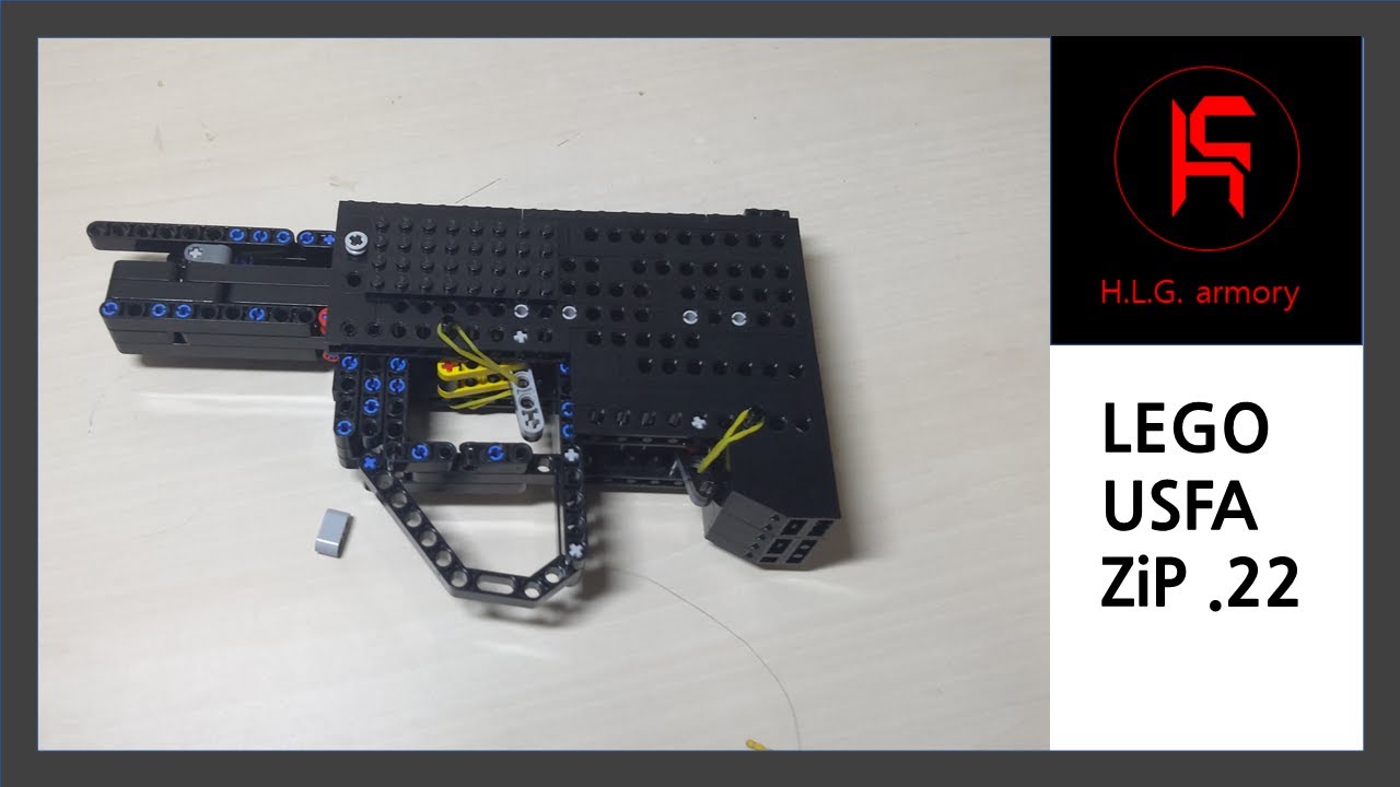레고 총 - ZiP .22 / Lego ZiP .22 - YouTube