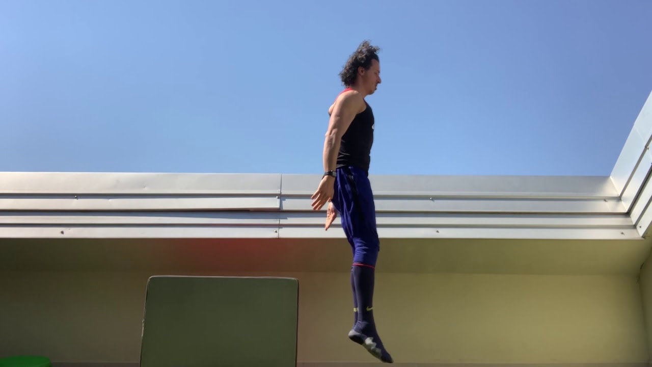 Box Squat Jump - YouTube
