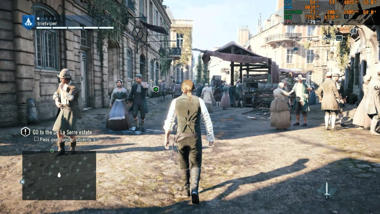 Assassin's Creed Unity (Max Settings) - RX 6600M - R5 5600H - Lenovo ...