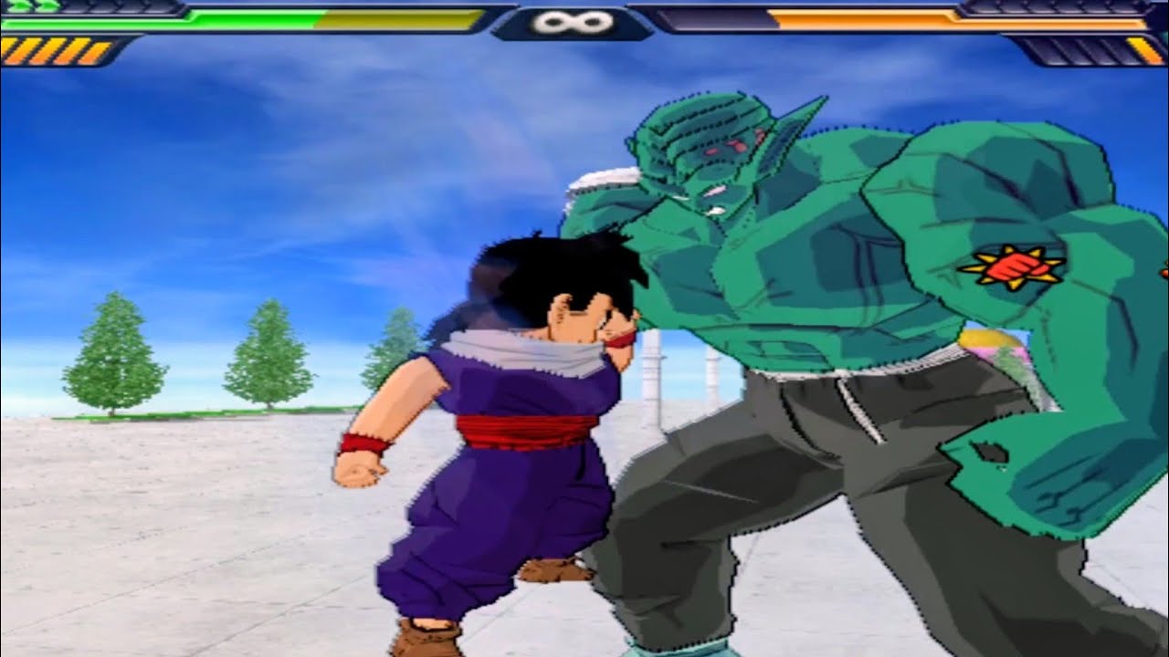 Piccolo,Krillin & Gohan vs Garlic Jr(Makyo Star) | DBZ Budokai ...