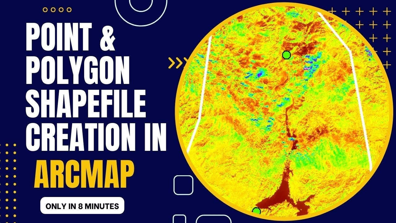Creating Point and Polygon Shapefile From Graphics in GIS - YouTube