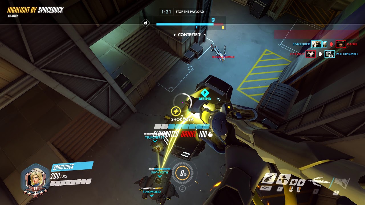 Learning New Mercy Ult - YouTube