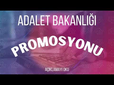 Adalet Bakanlığı ve CTE personeli promosyon ihalesi: Canlı yayını olacak mı?