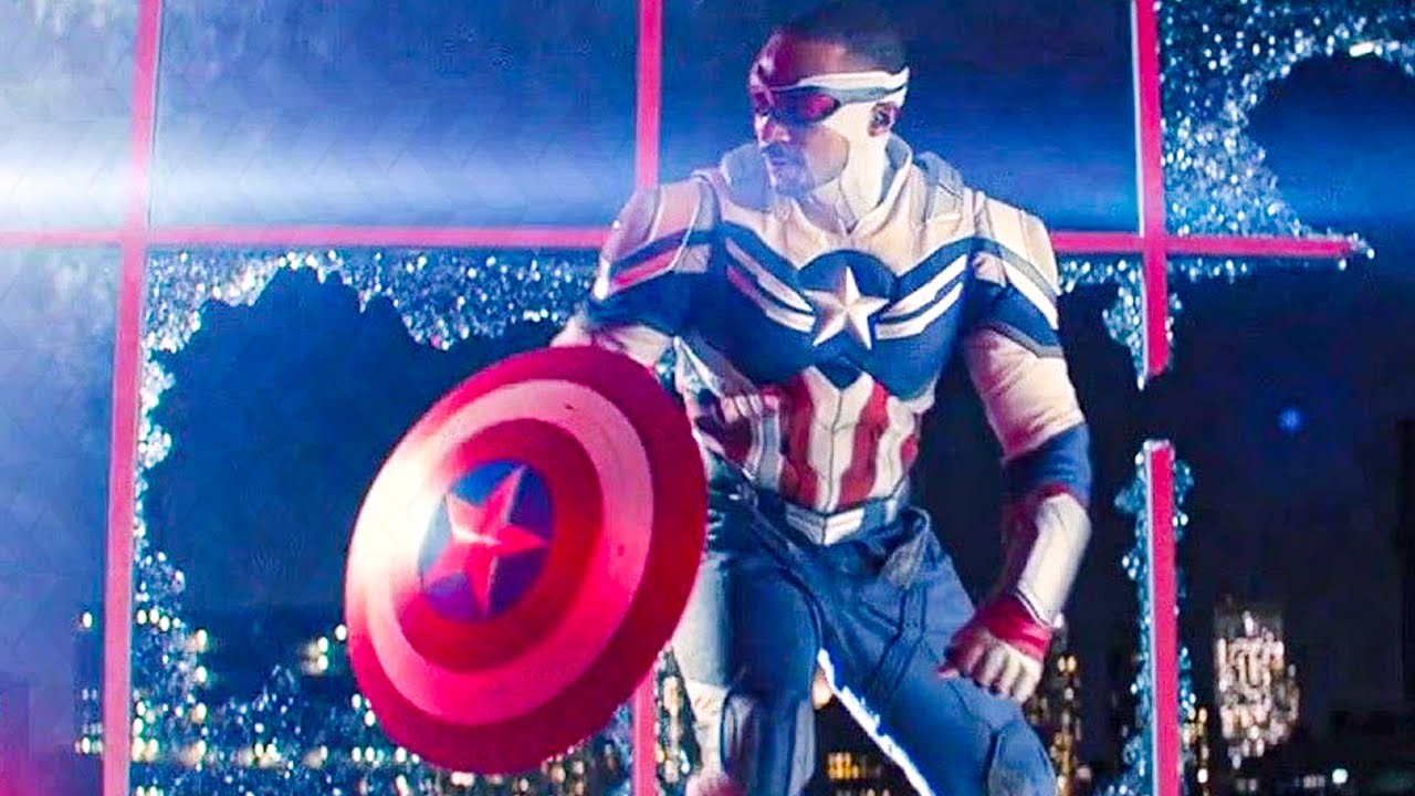 Falcon Becomes Captain America Scene - THE FALCON AND THE WINTER ...