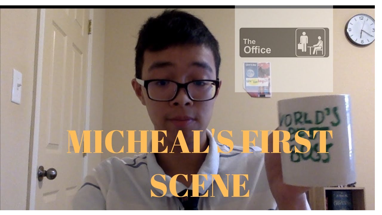 Michael Scott's First Scene - YouTube