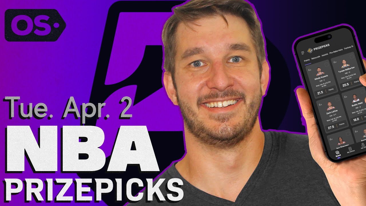 PrizePicks Today - Best NBA Player Projections on Tuesday (4/2) - YouTube