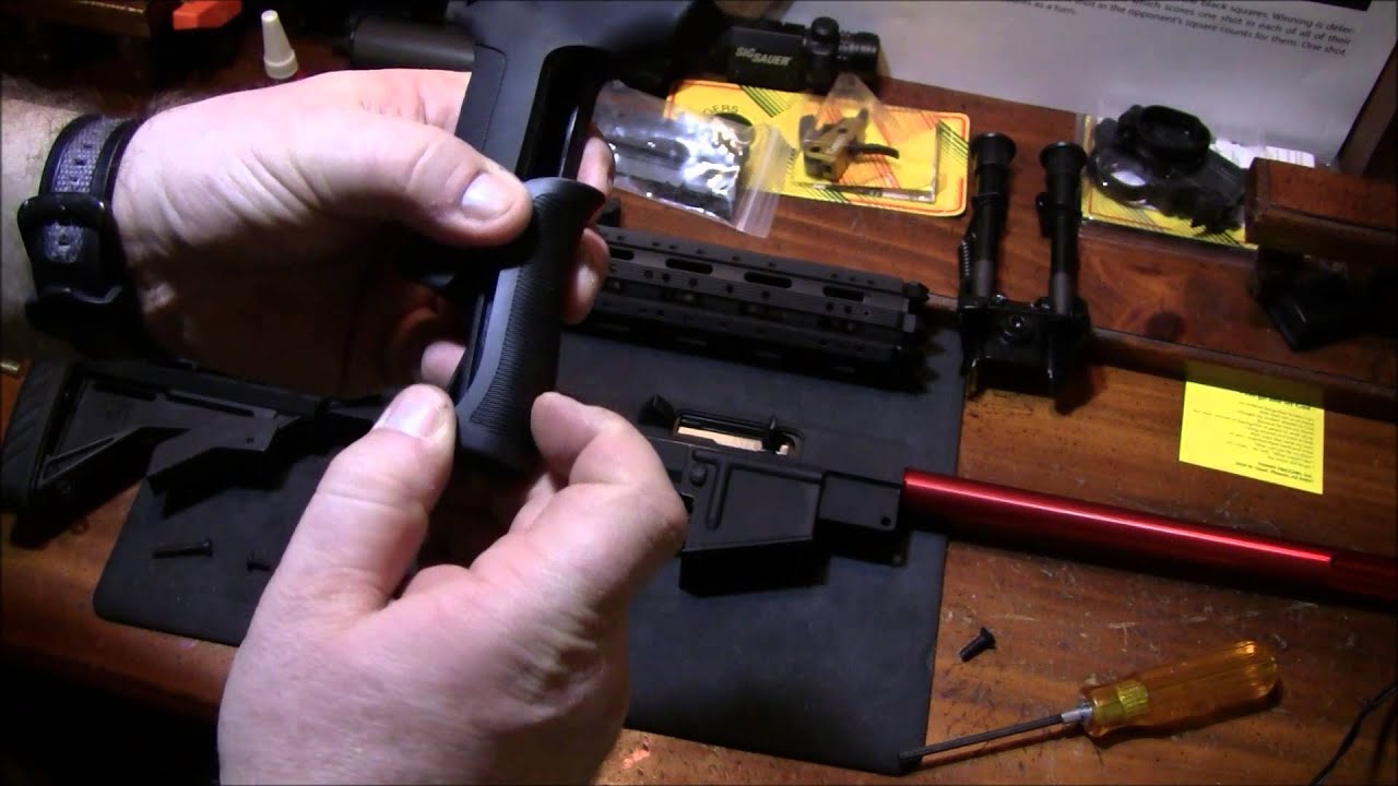ATI AR22 Kit &Ruger 10/22 BUILD!!!!! - YouTube