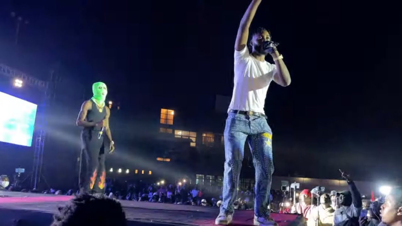 Uchee perform with dog father at best of the best 2k25 - YouTube