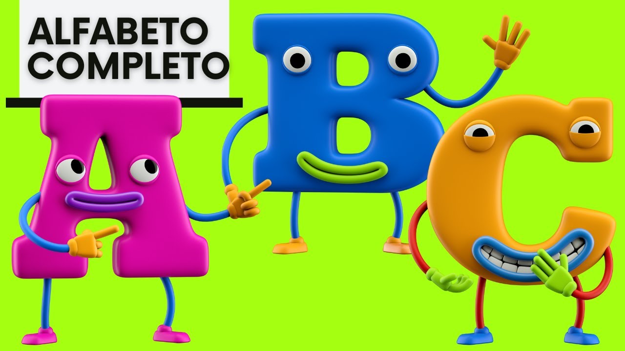 ALFABETO INFANTIL ABC - aprenda as letras em português com a Prof Marla ...
