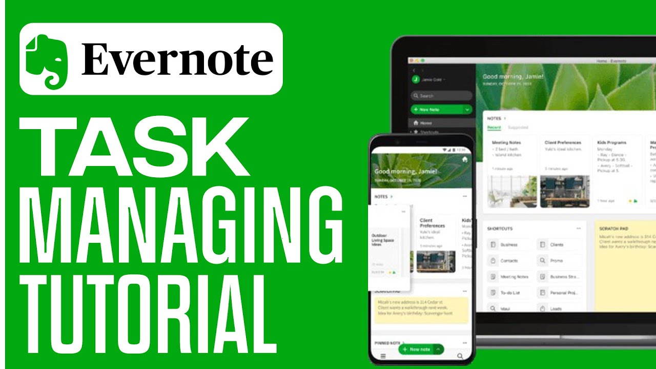 How To Use Evernote For Beginners | Task Management Tutorial (2023) - YouTube