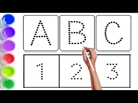 Learn objects 123, 1234 Learning video, ginti 1 To 100, One two three ...
