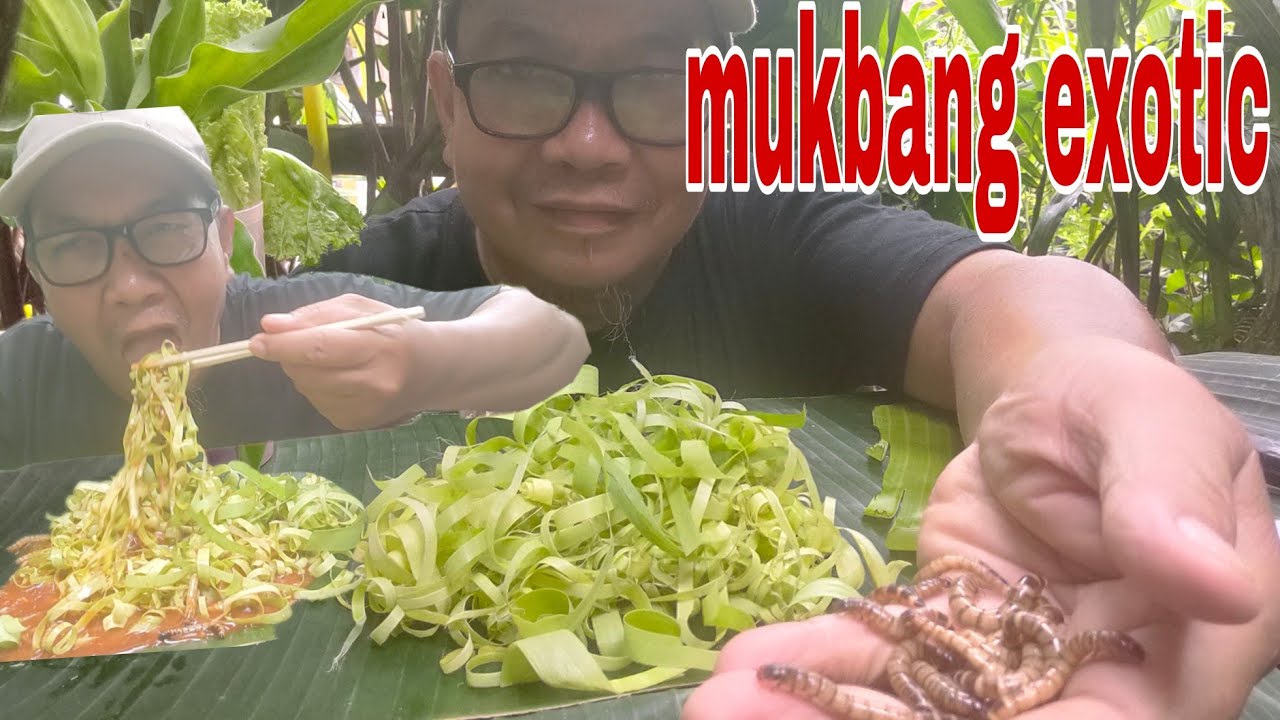 SUPER WORM + USBONG NG SAGING (BANANA BUDS) + SPAGHETTI SAUCE + EXOTIC ...