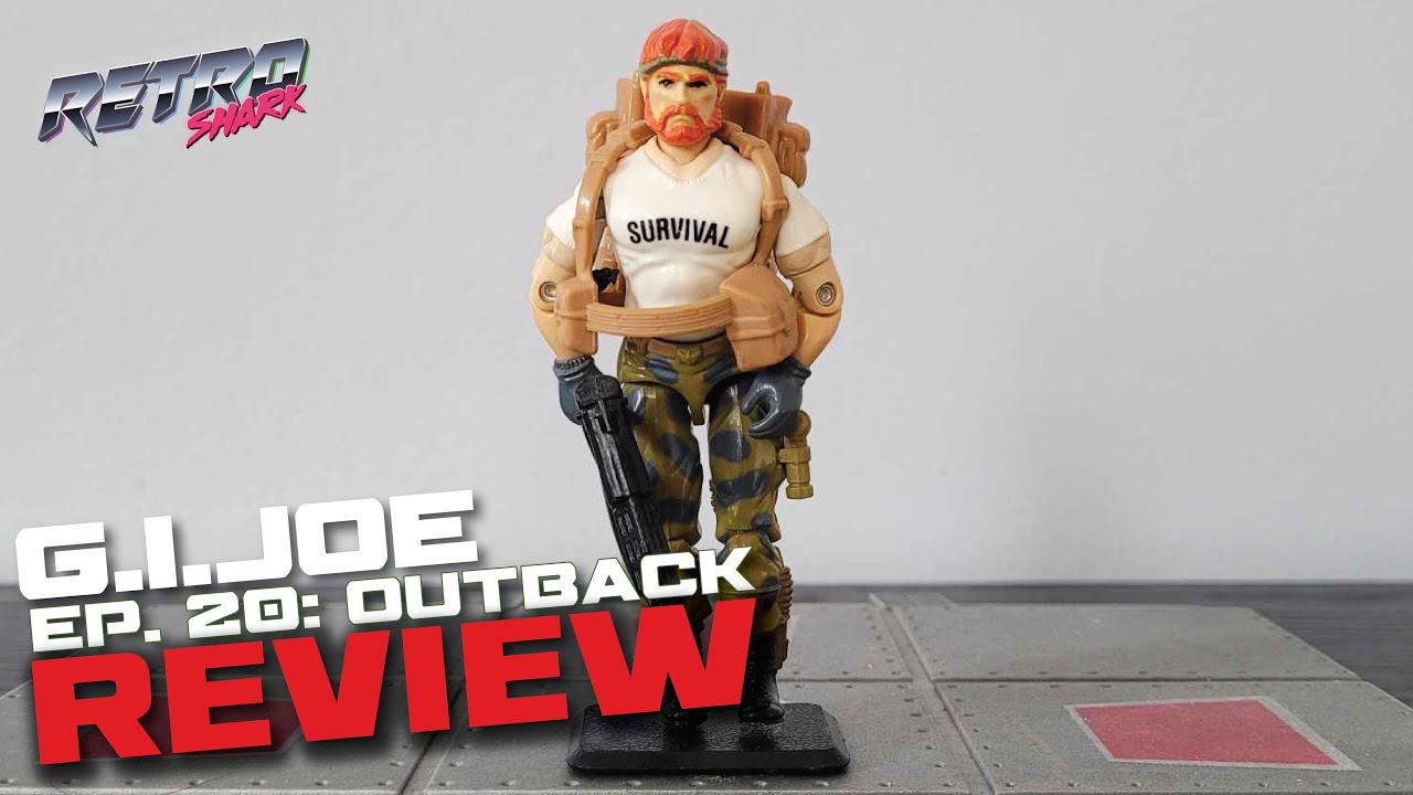 G.I. JOE Outback (1987) Action Figure Review [Episode 20] - RetroShArK ...