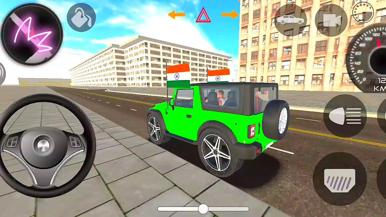 Mahendra Thar Night Driving 3d Game 🎯 [KM GAMING07] #gameplay #androidgames #gaming - YouTube