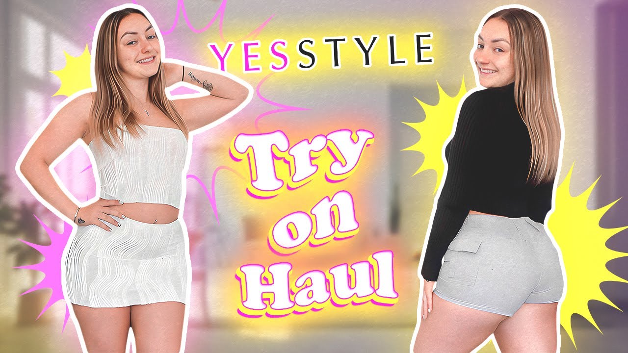 Yesstyle Try On Haul Youtube