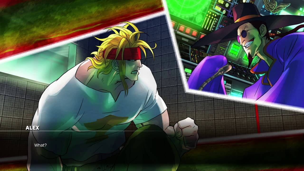 STREET FIGHTER V ALEX STORY MODE - YouTube