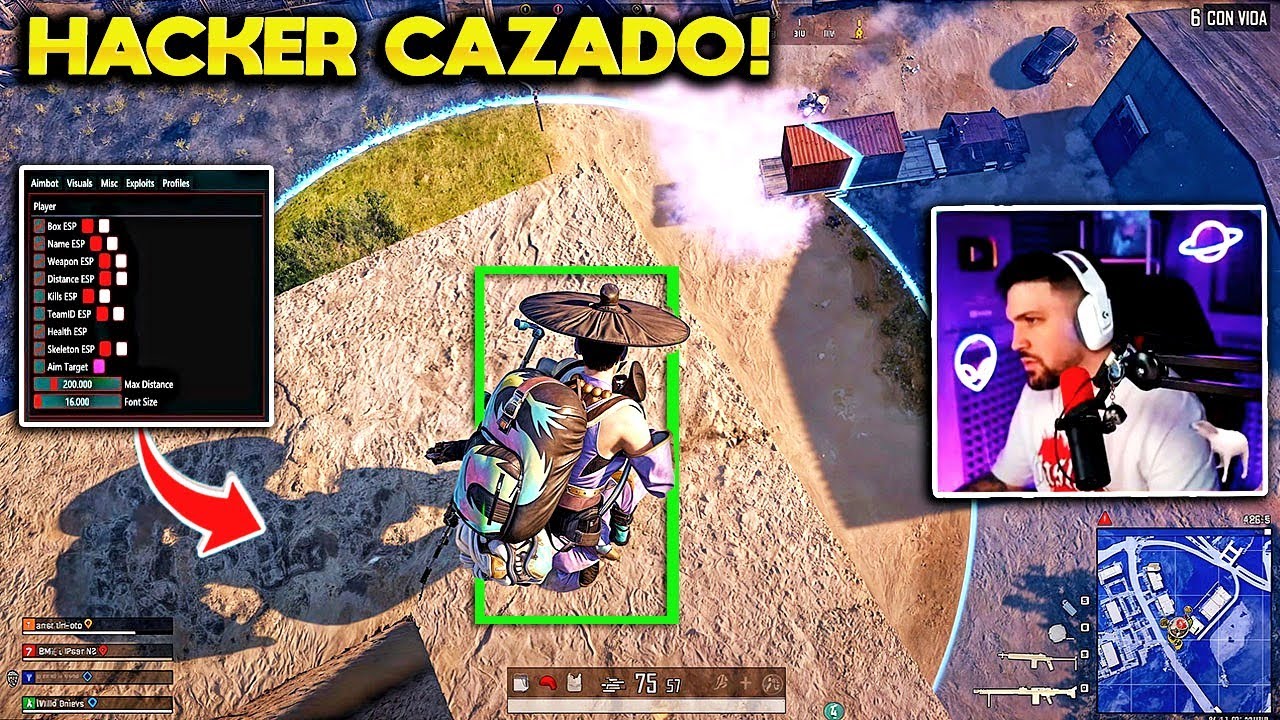 JUGADOR CAZADO USANDO HACKS en PUBG! - NUESTRO COMPAÑERO es HACKER ...