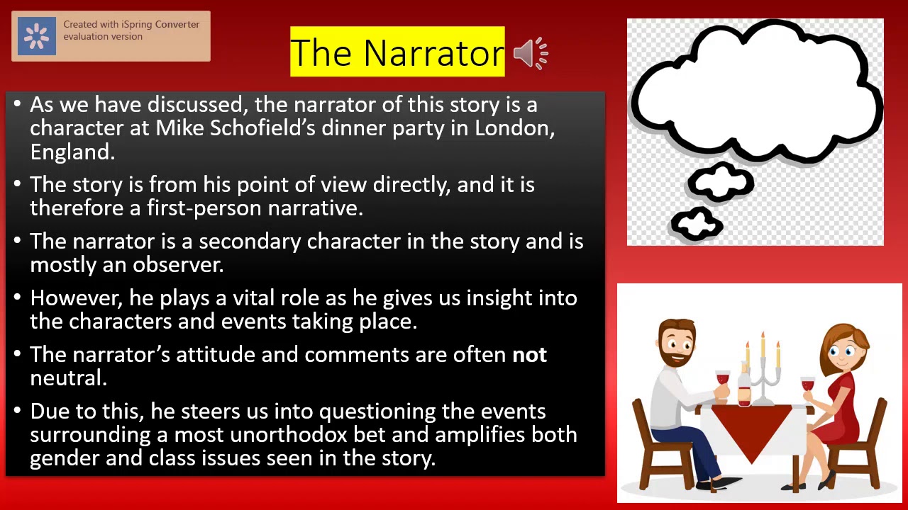 'Taste' by Roald Dahl Analysis - YouTube