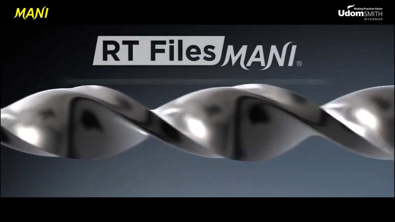 Mani RT-Files (Curved canals/Rectangular tips) - YouTube
