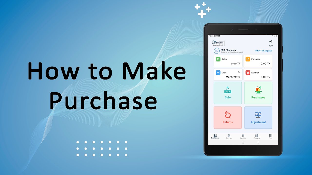 How To make Purchase In MediPOS - YouTube