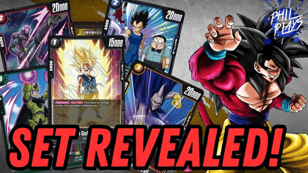 Set 3 FULLY REVEALED! Dragonball Super Fusion World Raging Roar ...