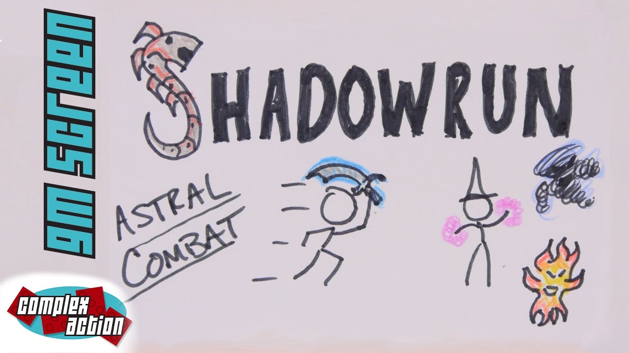 Astral Combat - GM Screen - Shadowrun 5th Edition - YouTube