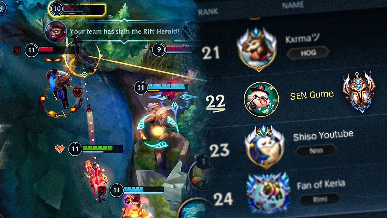 Wild Rift - Challenger Rank 22 120LP - YouTube