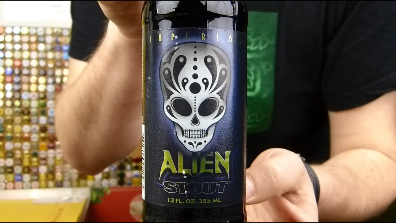 Imperial Alien Stout z Sierra Blanca Brewery - YouTube