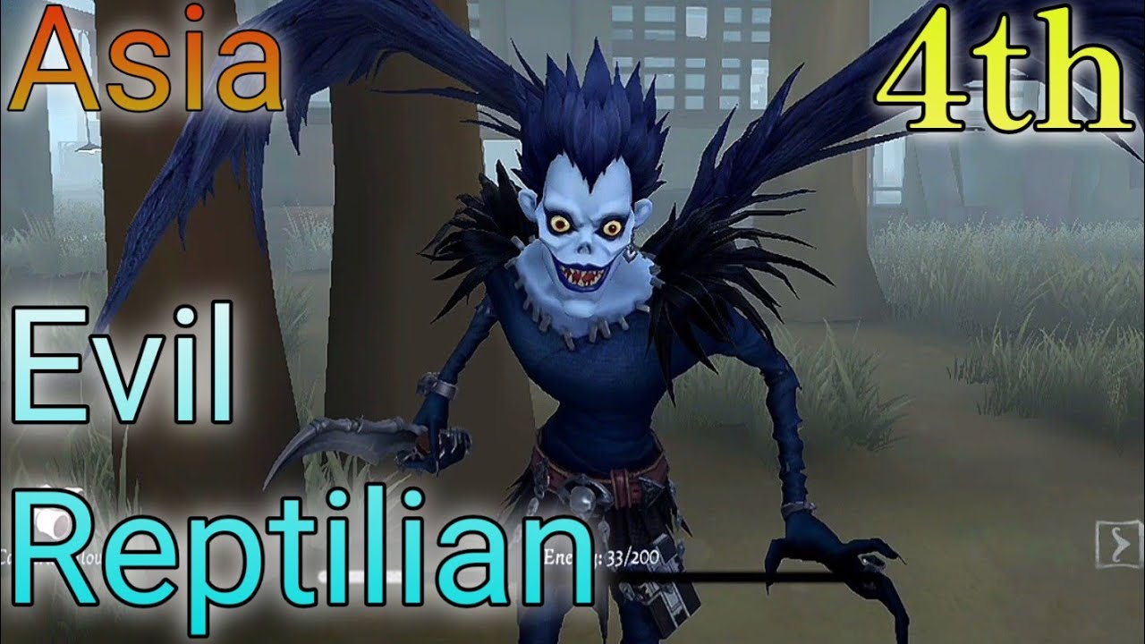 4th Evil Reptilian｜魔トカゲ4位｜孽蜥｜蜥蜴人｜재앙의 도마뱀【IdentityV】【第五人格】【제5인격】【idv ...