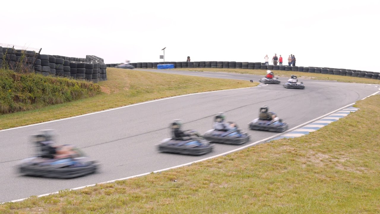 Austin Hatcher Charity Go Kart Race at Atlanta Motorsports Park - YouTube