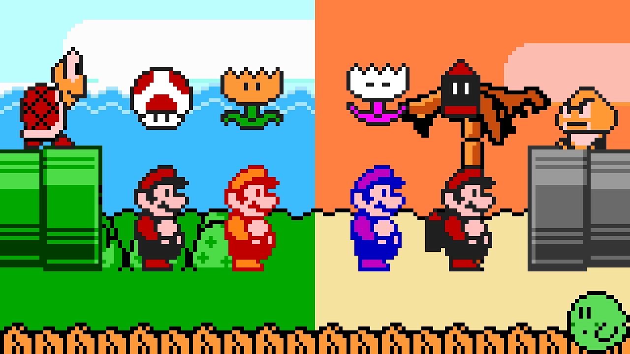 Super Mario Dimensions (NES) - SMB3 Fan Game. ᴴᴰ - YouTube