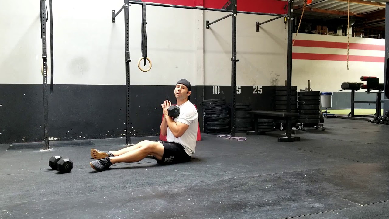 Weighted Strict Sit Up - YouTube