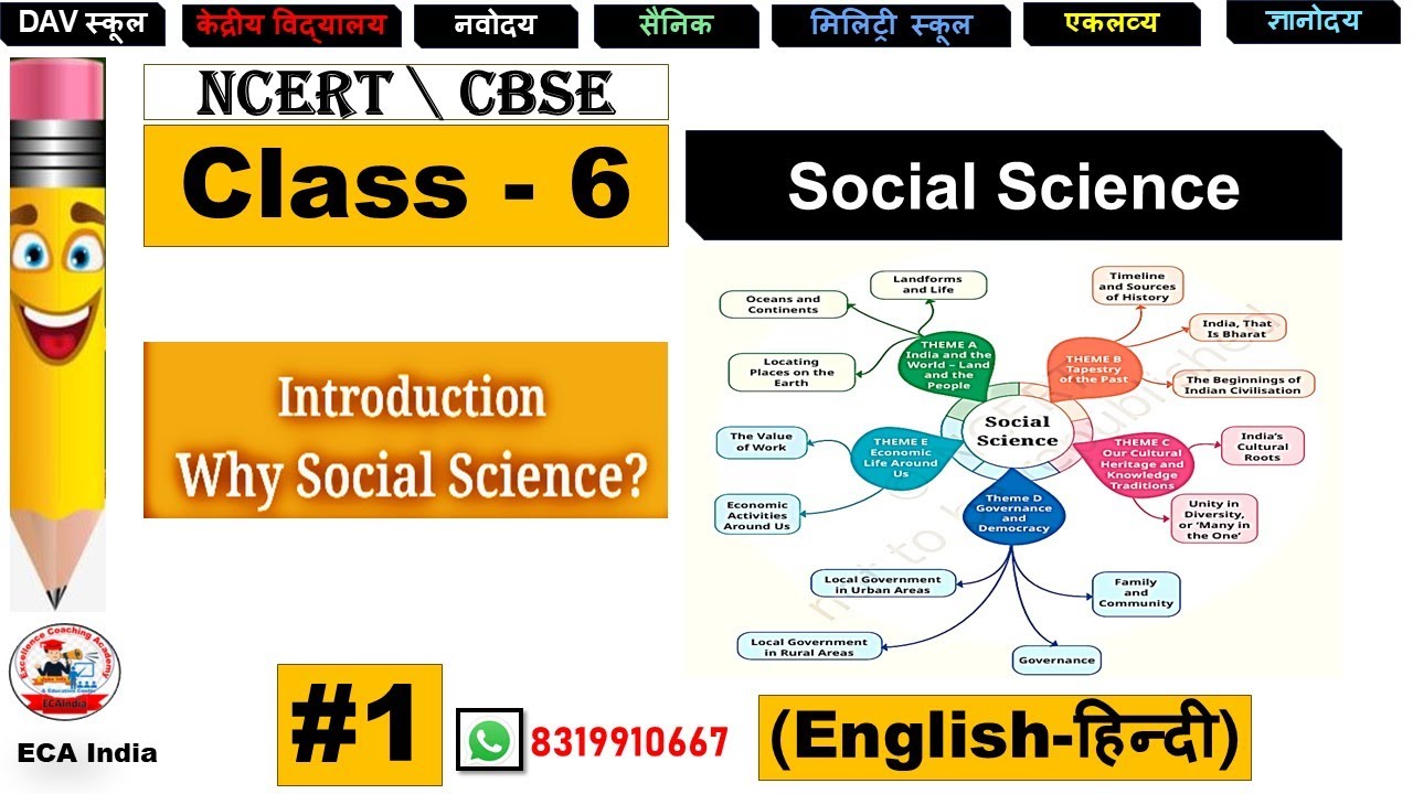 NCERT Class 6 SST Explained I Introduction Social science class 6 I ...
