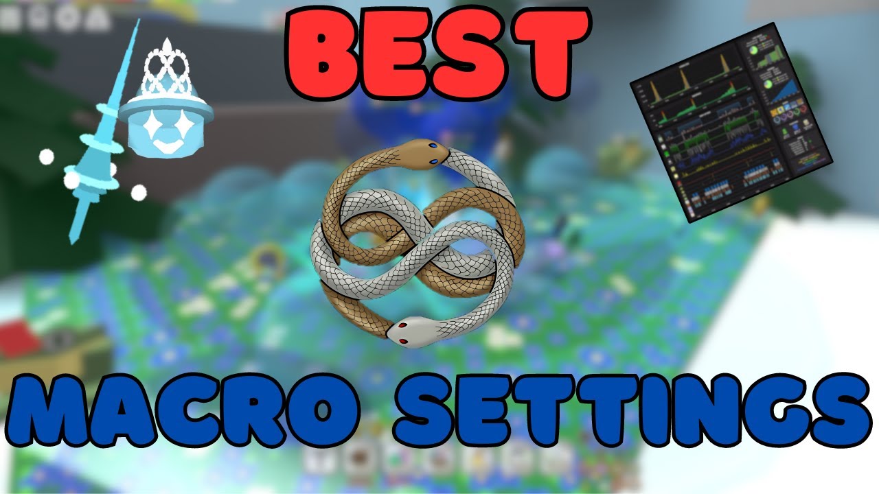 The *BEST* Macro Settings for Blue Hives! | Bee Swarm Simulator - YouTube