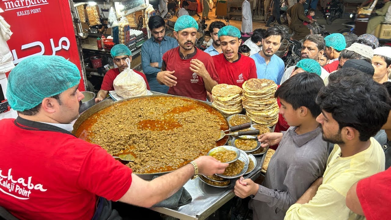 Huge Mutton Fried Liver Recipe | Tawa Fry Kaleji | Street Food ...