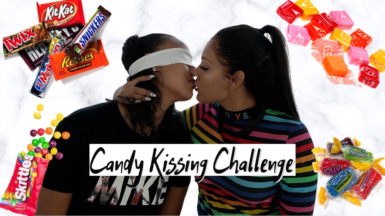 THE CANDY KISSING CHALLENGE!!! - YouTube