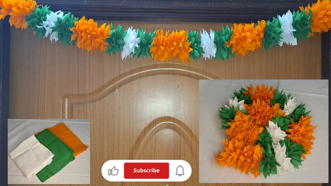 garland making at home #how to make cloth garland #youtubevideo #viral ...