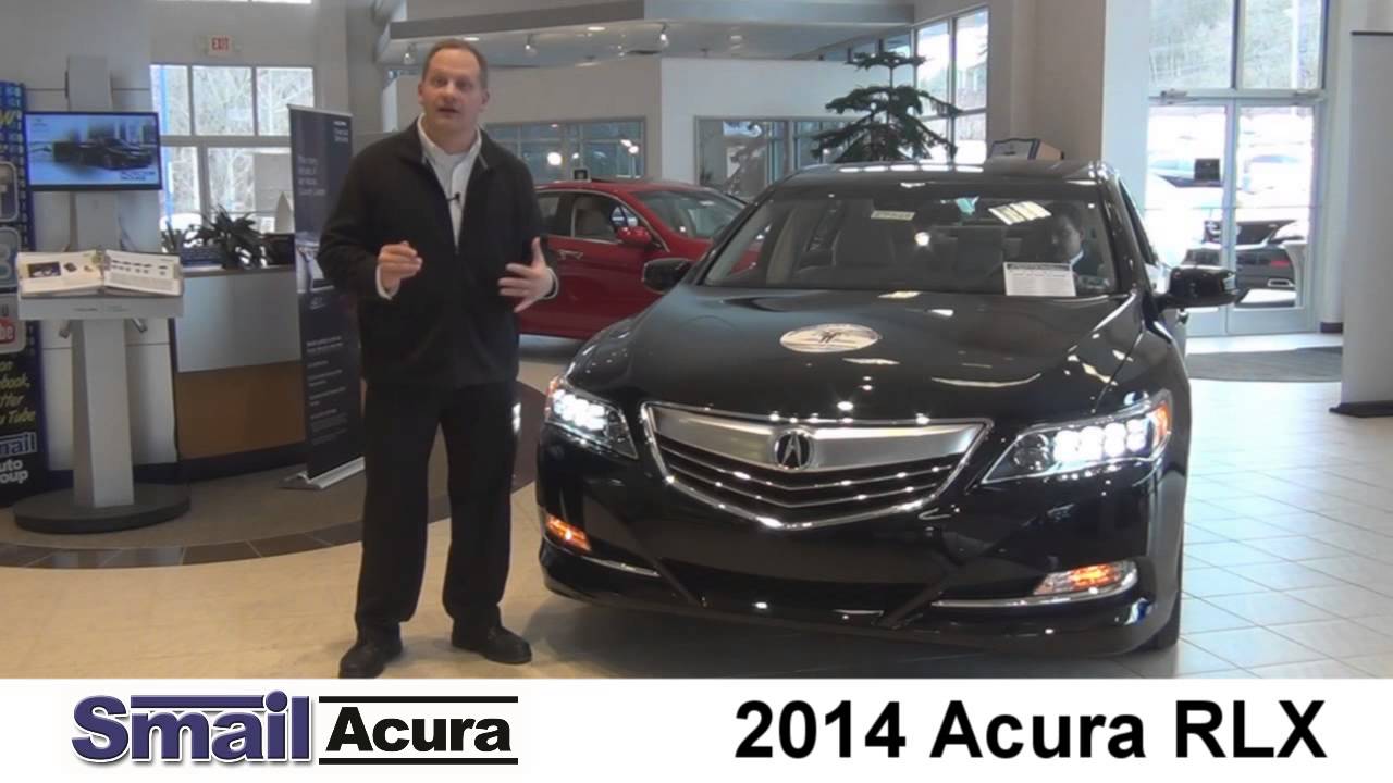 2014 Acura RLX with Jewel Eye LED Headlights - YouTube