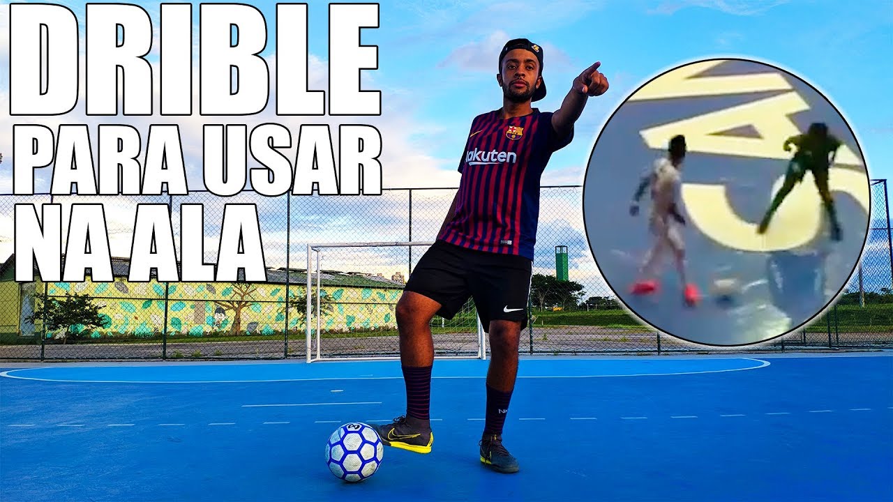 APRENDA DRIBLE DE ALA : PASSE DRIBLE - FÁCIL E UTIL NO FUTSAL - YouTube