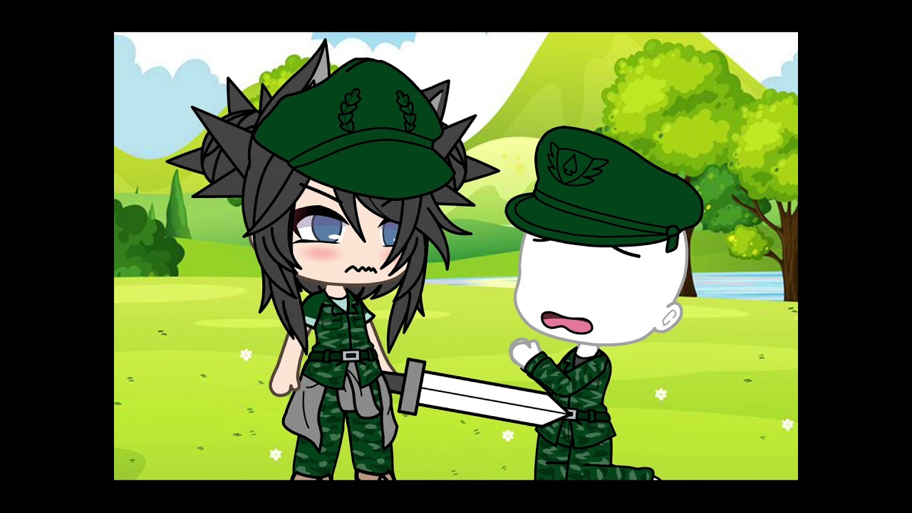 🦋 Soldier meme 🦋 #gacha life - YouTube