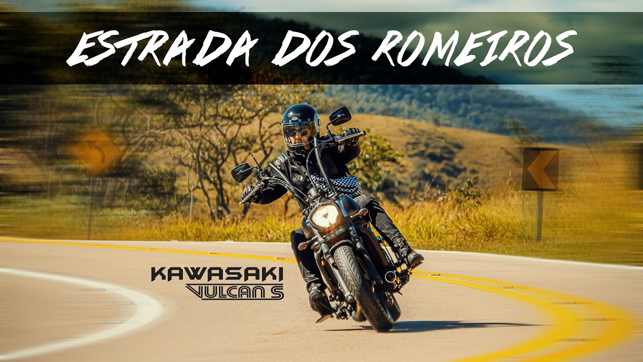 Acelerando a Kawasaki Vulcan S na Estrada Romeiros - SP - YouTube