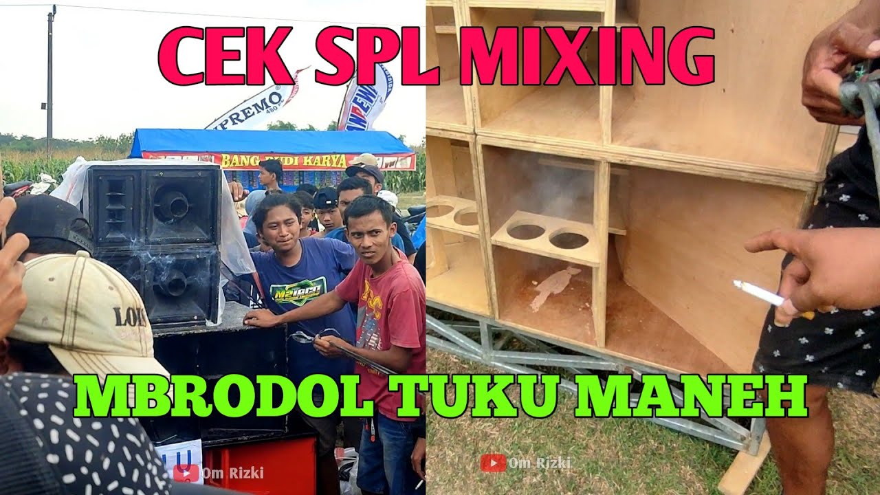 Pengecekan SPL Mixing Auto Sangit - YouTube