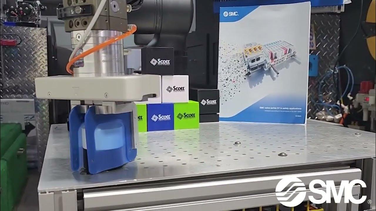 SMC MH-X7654 Elastic Gripper Finger - Designed for Versatility and Ease of Use! #SMC #robotics ...